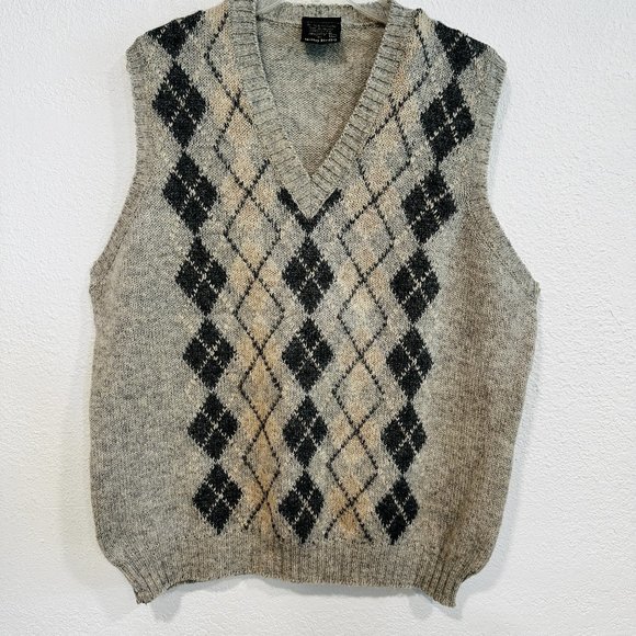 Billy Kelly | Jackets & Coats | Vintage Billy Kelly Wool Shetland Vest ...